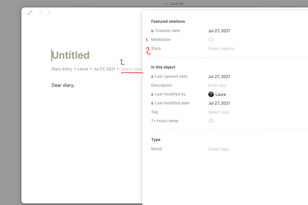 Favorited relations are inconsistent between dropdown and object - Bug Cemetary - Anytype Community