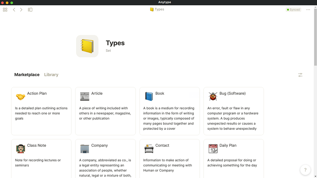 Inconsistent Style between Type Set and Relations Set - Bug Cemetary - Anytype Community